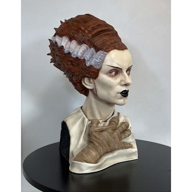 Black Heart Models 1:1 Scale 360 Series Bride of Frankenstein Bust