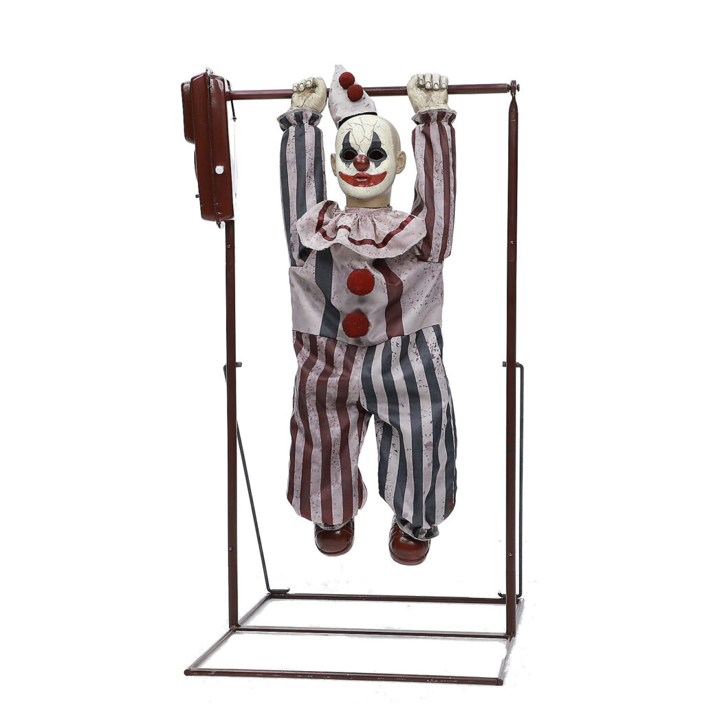 7ft Undead Evil Clown Animated Prop - PRE ORDER