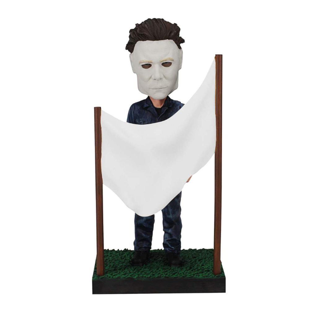 Michael Myers Hedge Bobblehead Statue (Spirit Halloween Exclusive ...