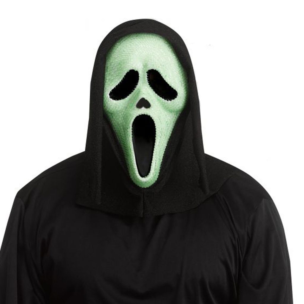 GhostFace - Scary Movie Wassup Mask & Phone Kit | Mad About Horror