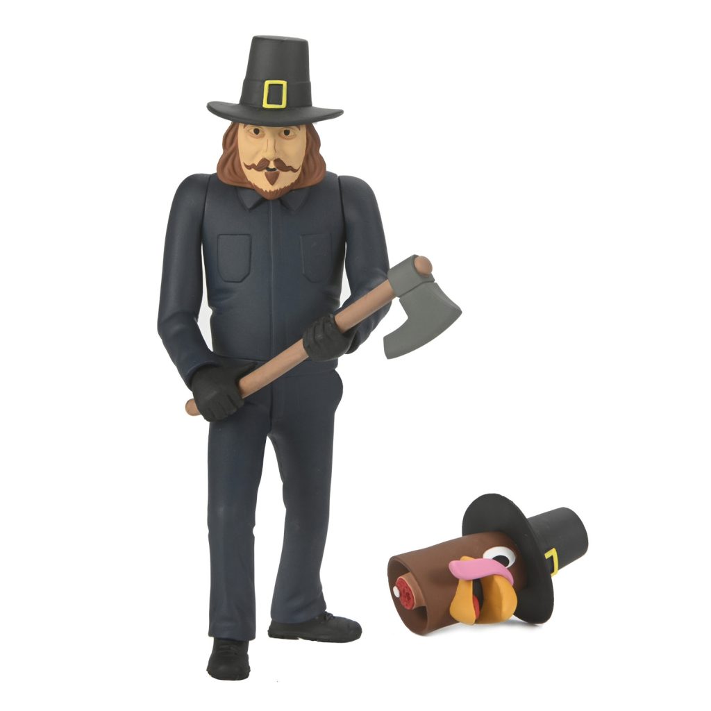 NECA Thanksgiving - John Carver 8" Scale Clothed Action Figure
