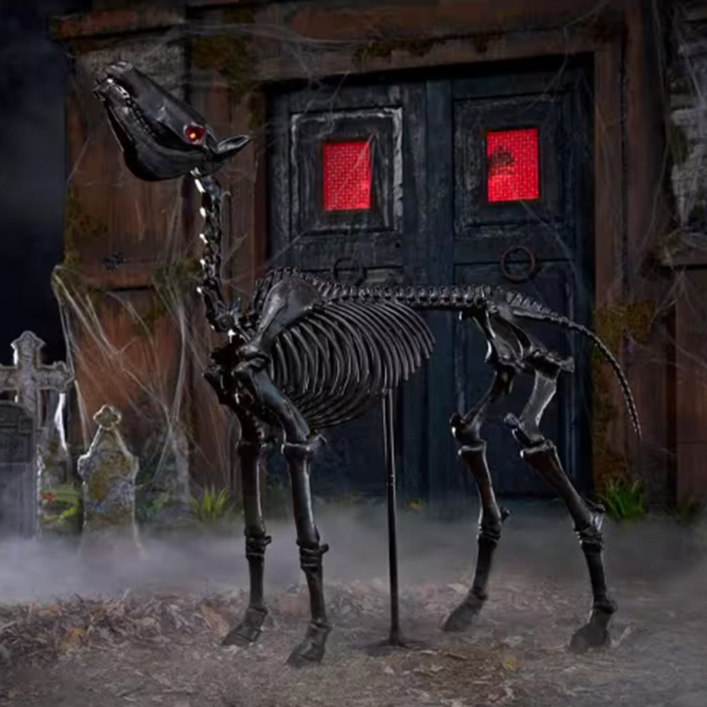 5ft Grave & Bones Animated LED Hearse (more coming soon) | Mad About Horror