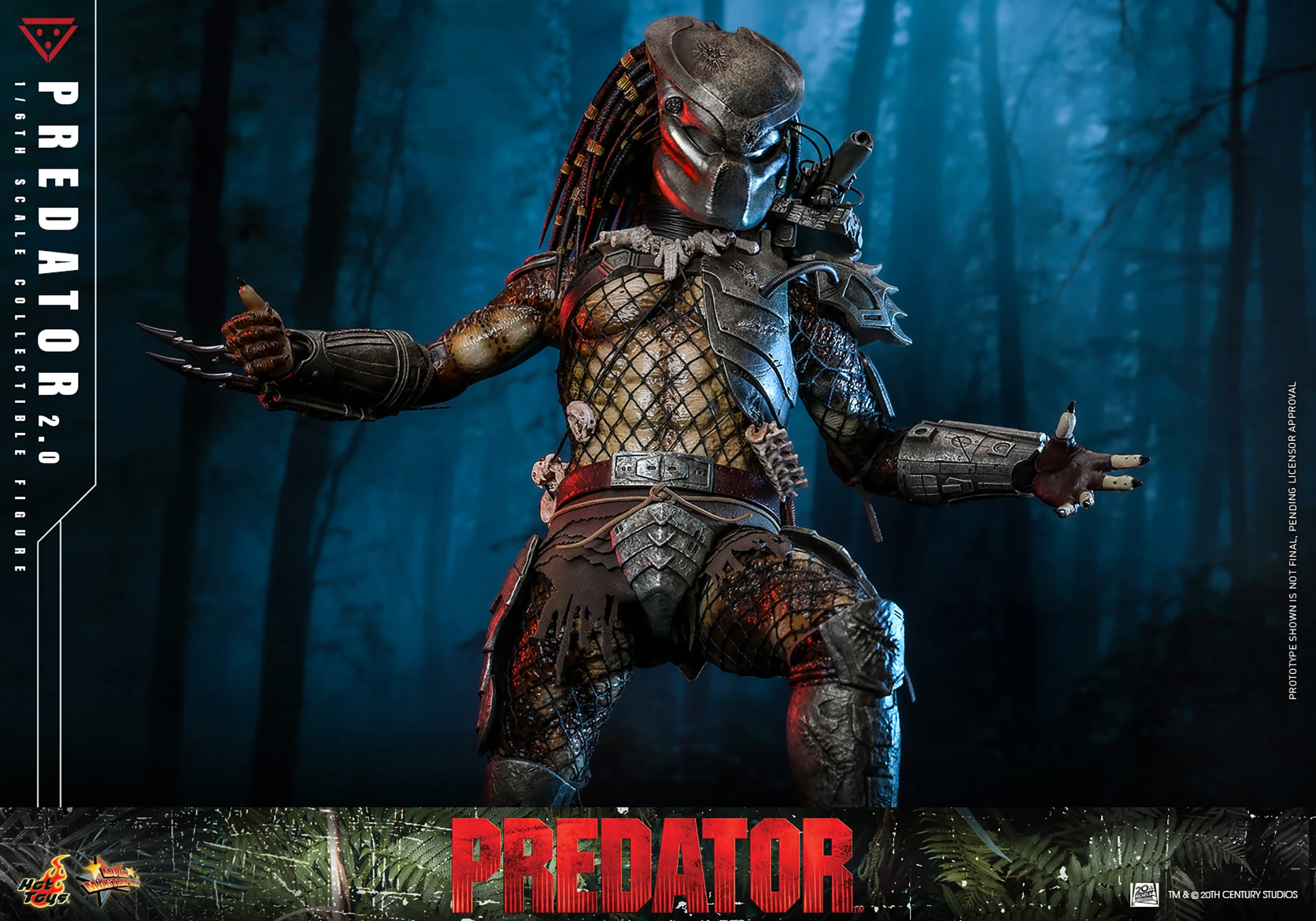 Hot Toys Predator - 2.0 1/6 Scale Figure | UK Stock