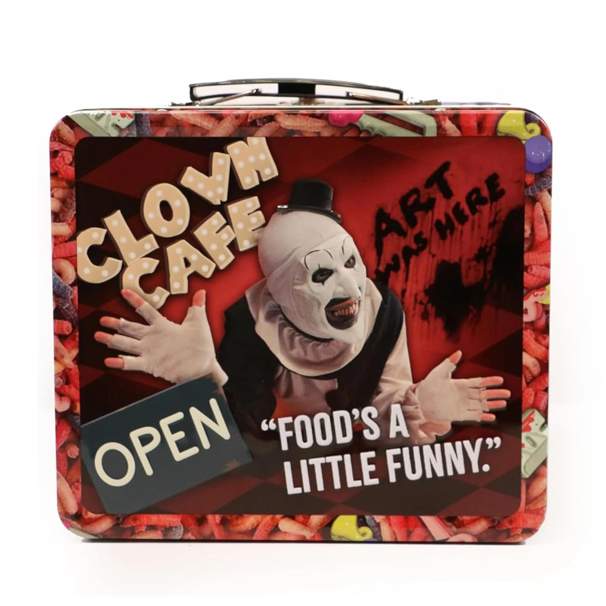 Terrifier Retro Tin Lunchbox & Beverage Container
