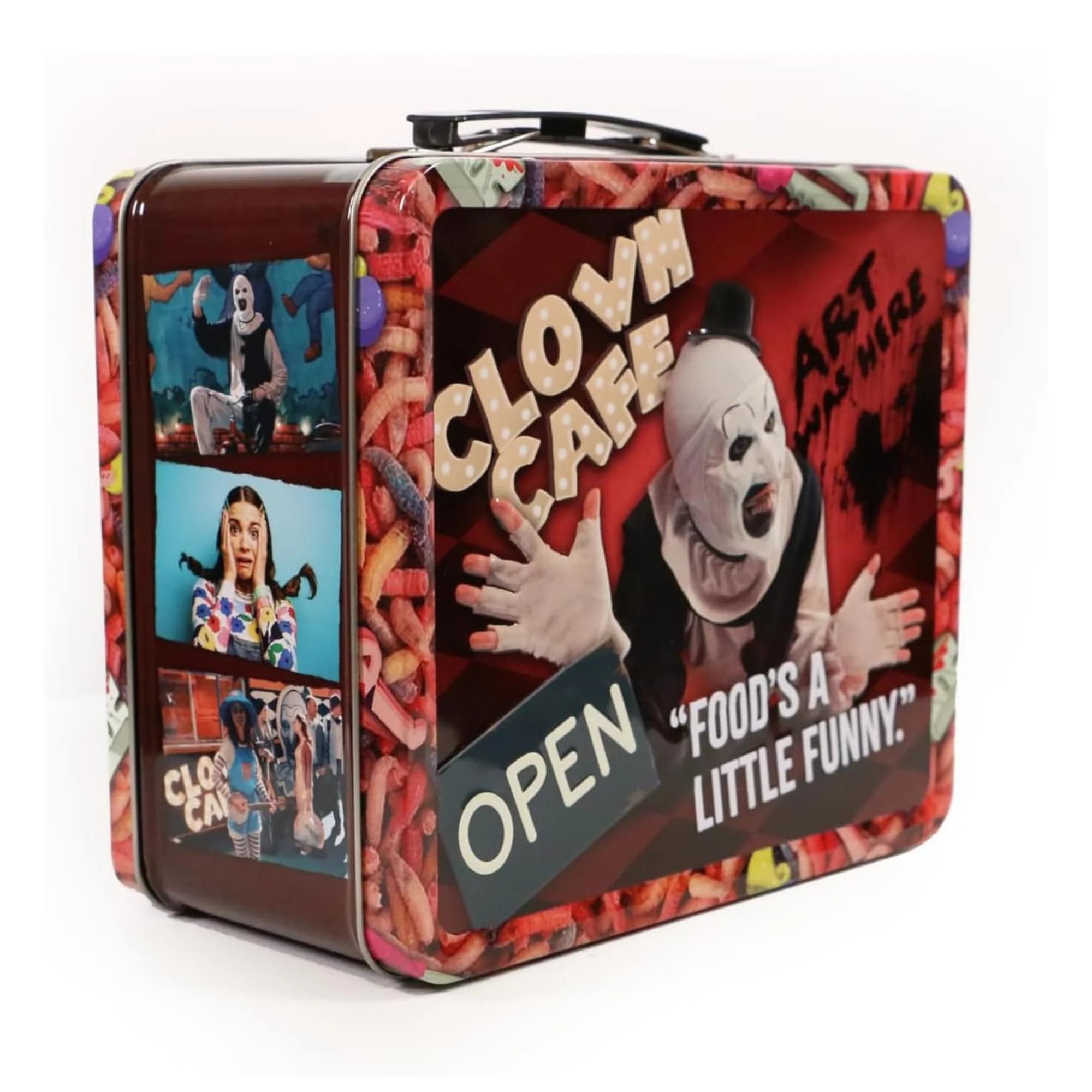 Terrifier Retro Tin Lunchbox & Beverage Container