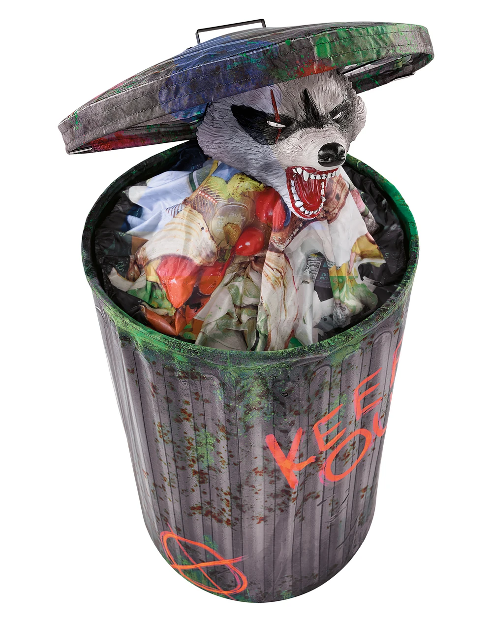 3.7ft Trash Bandit Halloween Animatronic (Spirit Halloween) | Mad About ...